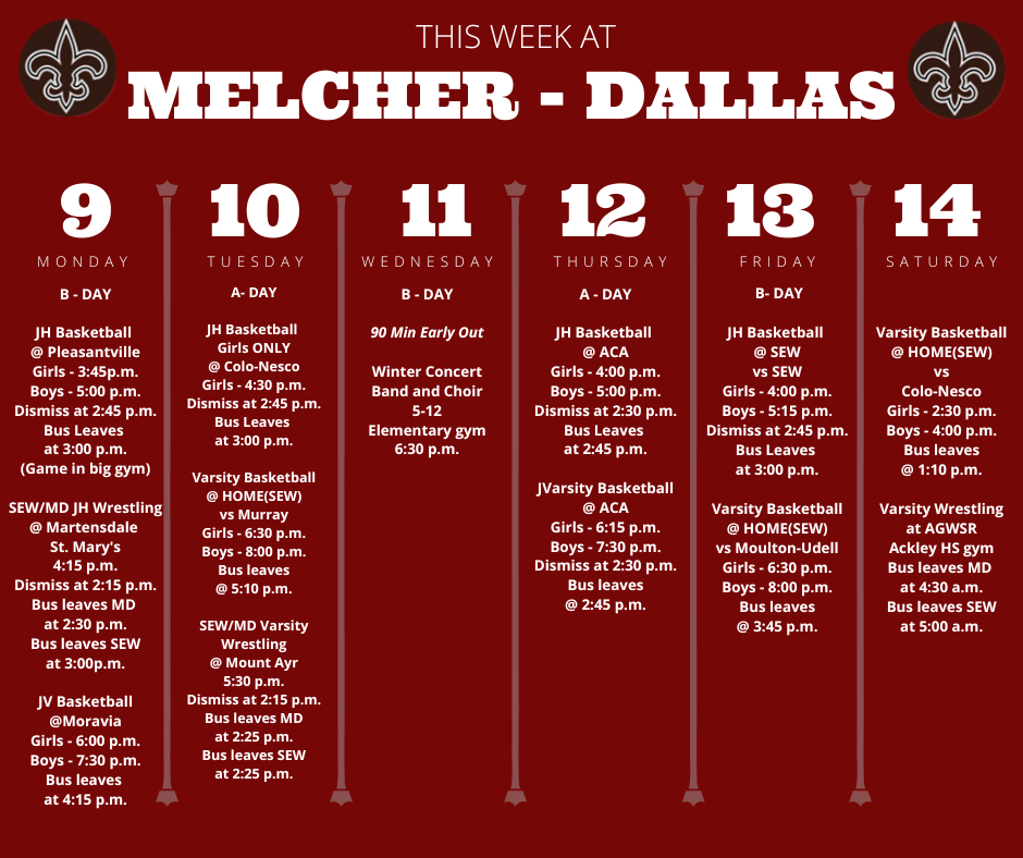 Live Feed | Melcher-Dallas CSD